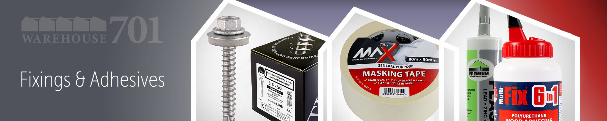 Fixings & Adhesives