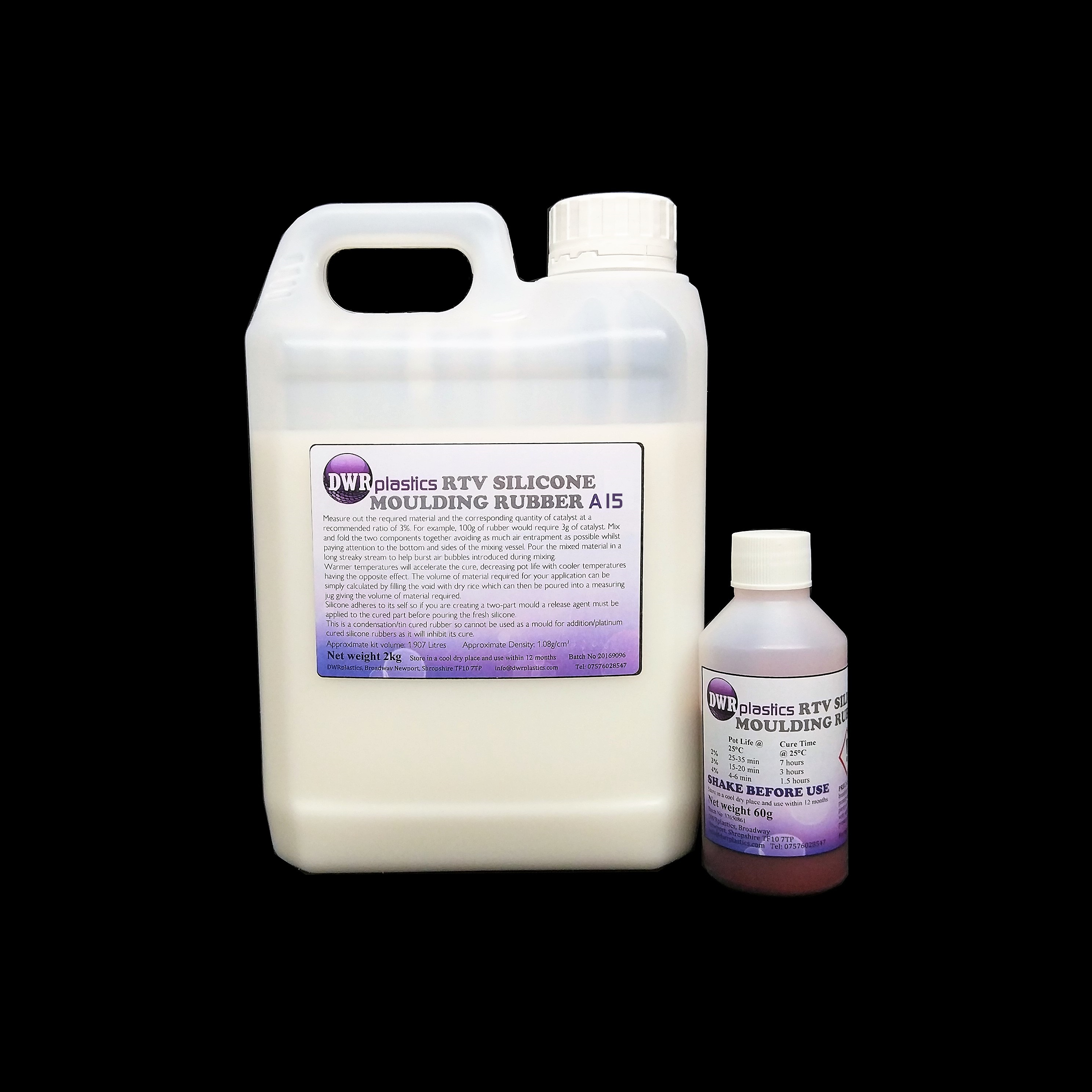 *Soft* High Quality RTV Silicone Moulding Rubber 2.06kg kit Shore A15 ...